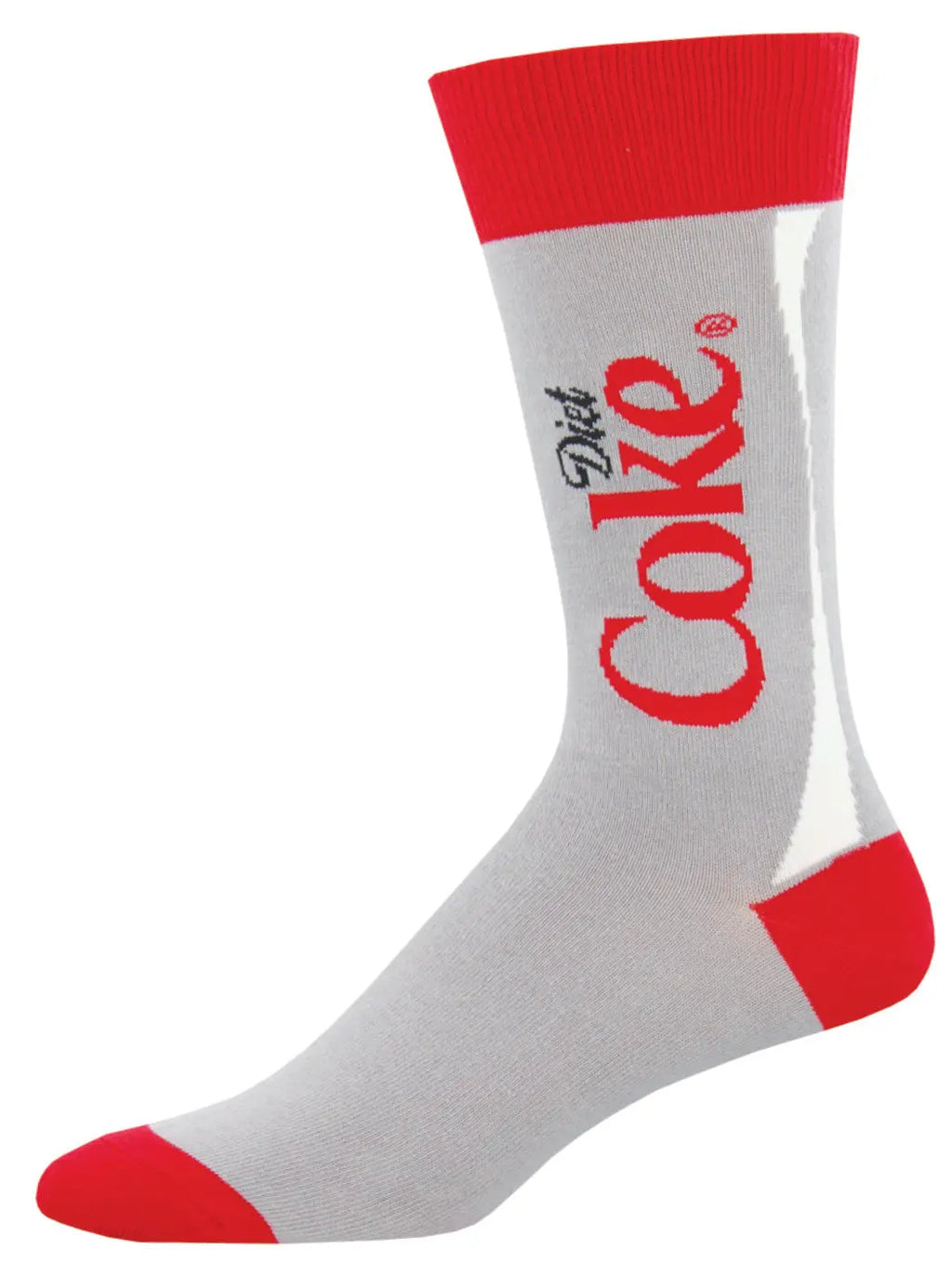 Diet Coke Socks by Socksmith – Men's Iconic Logo Cotton Crew Socks